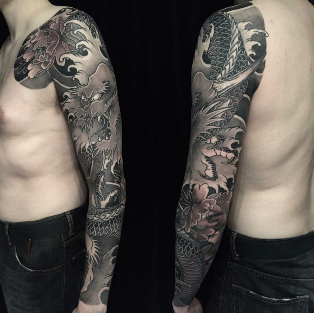 Masterful Traditional Irezumi Style Japanese Tattoos | Levi Polzin ...